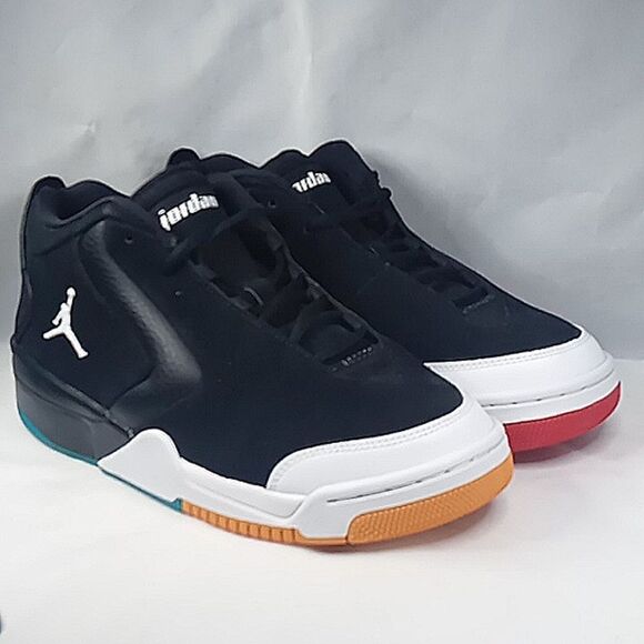 Jordan | Shoes | Jordan Mens Big Fund Trainer Blackwhitecanyon Gold ...